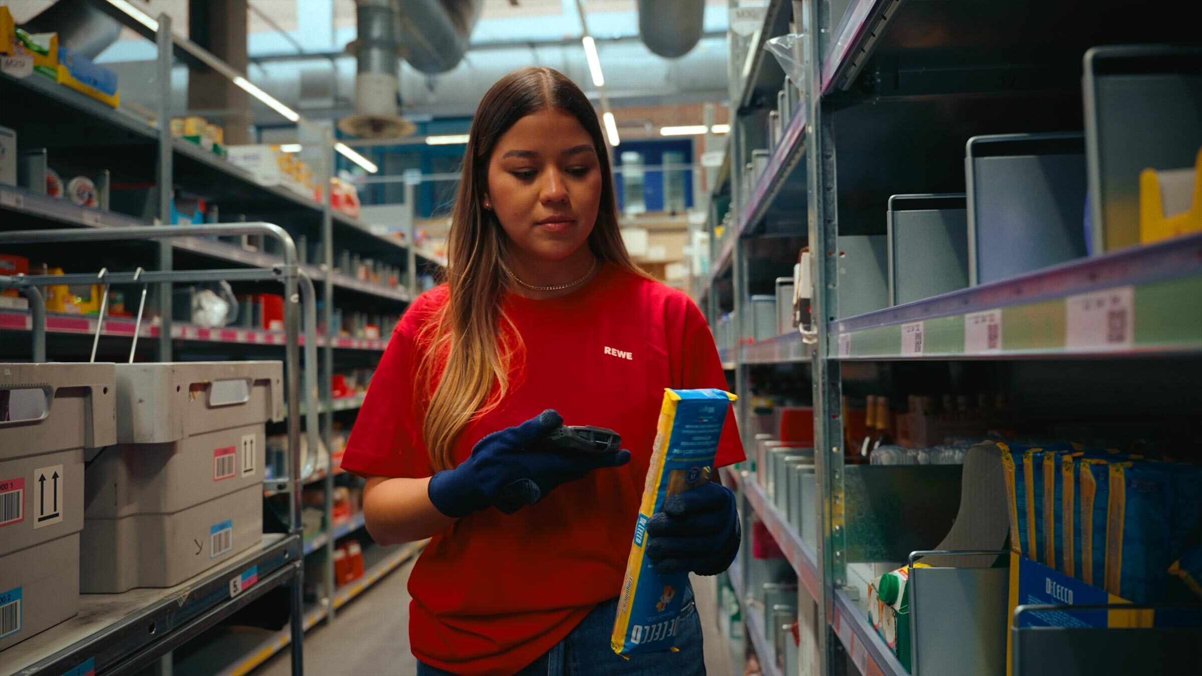 Jobs im Lager beim REWE Lieferservice| Pack mit an